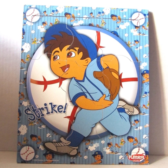 Hasbro | Toys | Hasbro Playskool Diego Puzzle | Poshmark